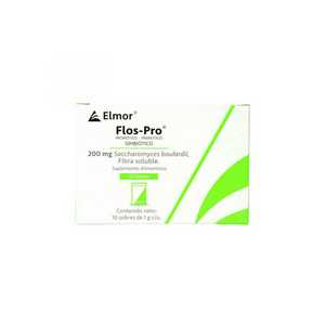 Flos-Pro 200mg caja 10 sobres 1g cada uno — 8122 | Precio Vitau