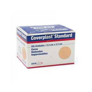 Coverplast Standard caja con 100 piezas de 2.2cmx2.2cm — 17014 | Precio ...