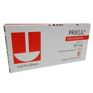 Prikul 50mg caja 28 cápsulas | Precio Vitau