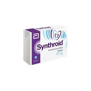 Synthroid 137 mcg caja con 30 tabletas — 837 | Precio Vitau