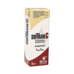 Softram C 1mg/3mg/1ml caja con frasco con 1 gotero de 5ml | Precio Vitau