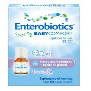 Enterobiotics Baby Comfort Bifidobacterium BB-12 Gotas 8 mL | Precio Vitau