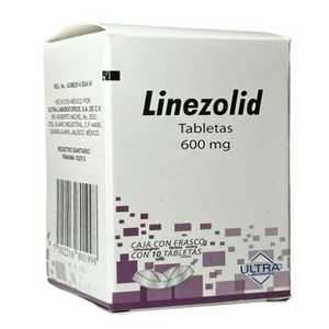 Linezolid 600 mg Frasco 10 Tabletas | Precio Vitau