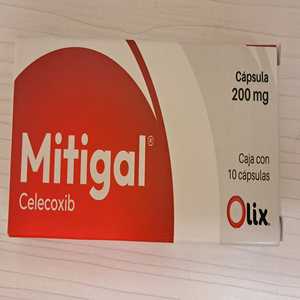 Mitigal 200 mg caja con 10 cápsulas | Precio Vitau