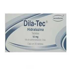 DILA-TEC 10 mg Caja 20 Tabletas — 20343 | Precio Vitau