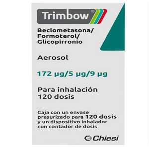 Trimbow 172 ug /5ug /9 ug Aerosol — 31985 | Precio Vitau